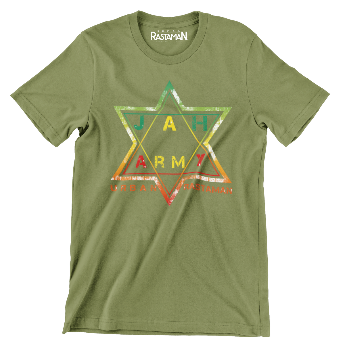 Jah Army Graphic Tee – Urban Rastaman